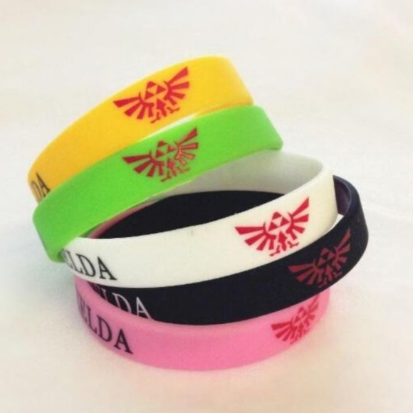 Accessories | Legend Of Zelda Link Wristbands 5pack Gift Set | Poshmark